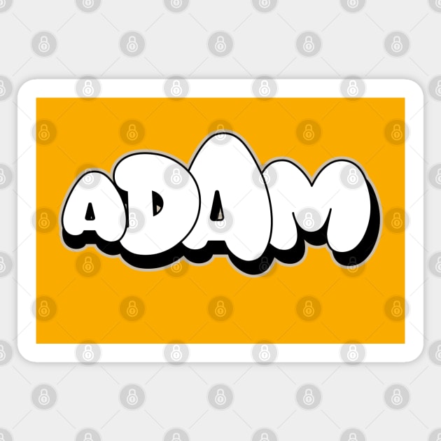ADAM name graffiti writing bubble letters style - Graffiti Letters ...