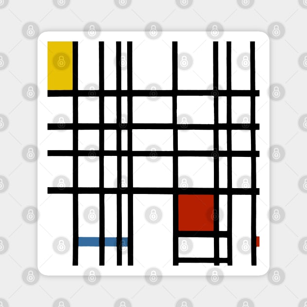 mondrian composition 10