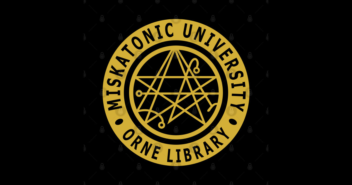 Miskatonic University Orne Library - Lovecraft - T-Shirt | TeePublic