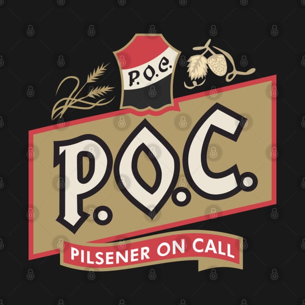POC Pilsener on Call Cleveland Beer - Poc - T-Shirt | TeePublic