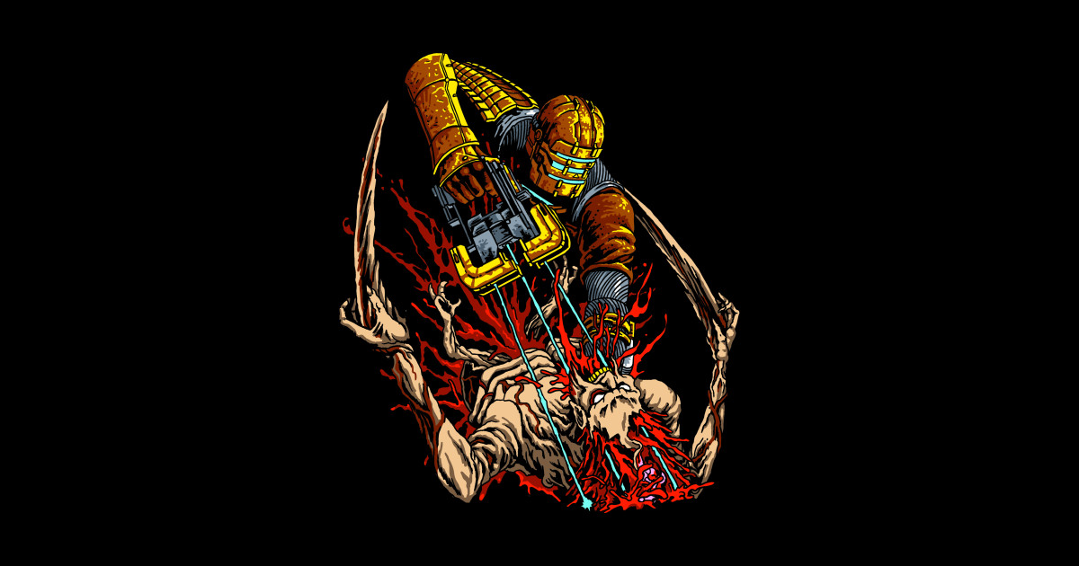 Necro Space - Black shirt - Space - Posters and Art Prints | TeePublic