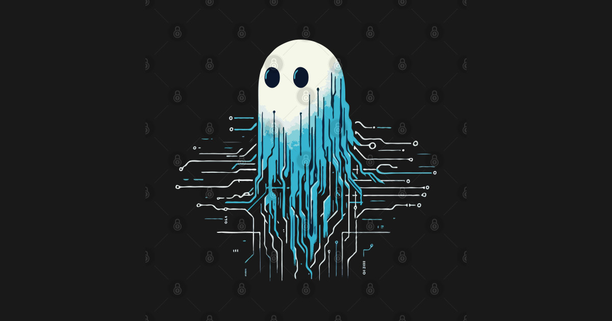 CPU Ghost Virus - Ghost - T-Shirt | TeePublic