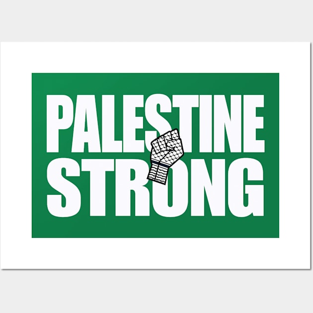Palestine Strong - Keffiyeh Fist - Back - Palestine - Posters and Art ...