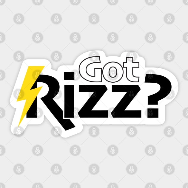 Got Rizz - Rizzler - Sticker | TeePublic
