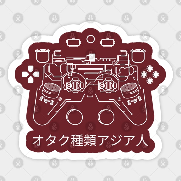 Playstation Controller - Gamer - Sticker | TeePublic