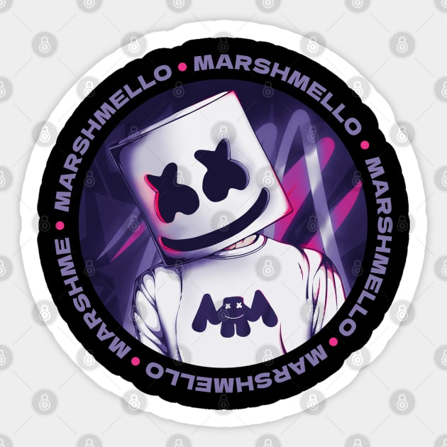 Marshmello / Hromatic series - Marshmello - Sticker | TeePublic