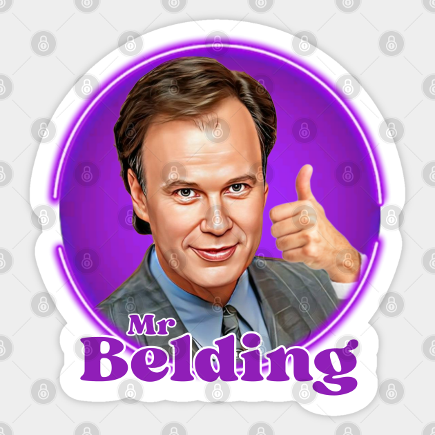 Mr Belding - Mr Belding - Sticker | TeePublic