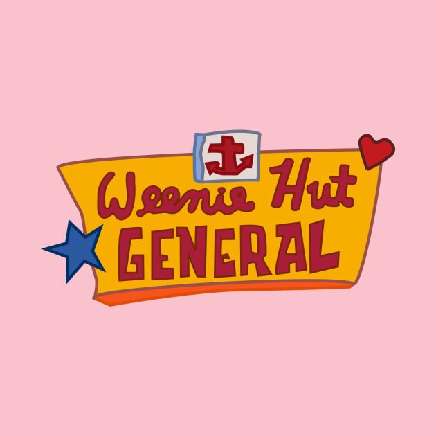Weenie Hut General - Spongebob - T-Shirt | TeePublic