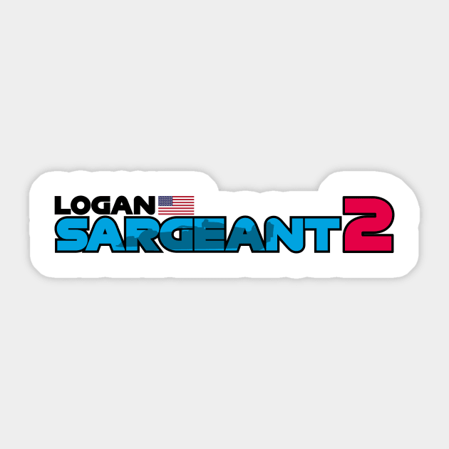 Logan Sargeant '23 - Logan Sargeant - Sticker | TeePublic