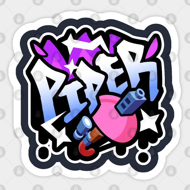 Brawl Stars Piper Hypercharge - Piper Hypercharge - Sticker | TeePublic