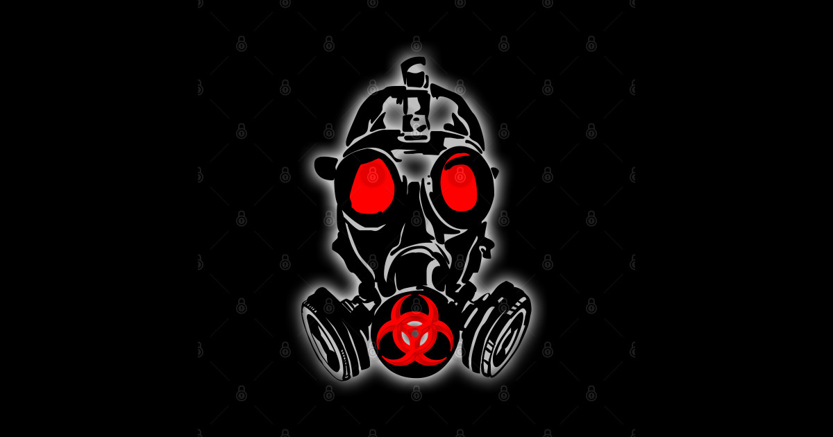biohazard, gas mask - Biohazard Gas Mask - Posters and Art Prints ...