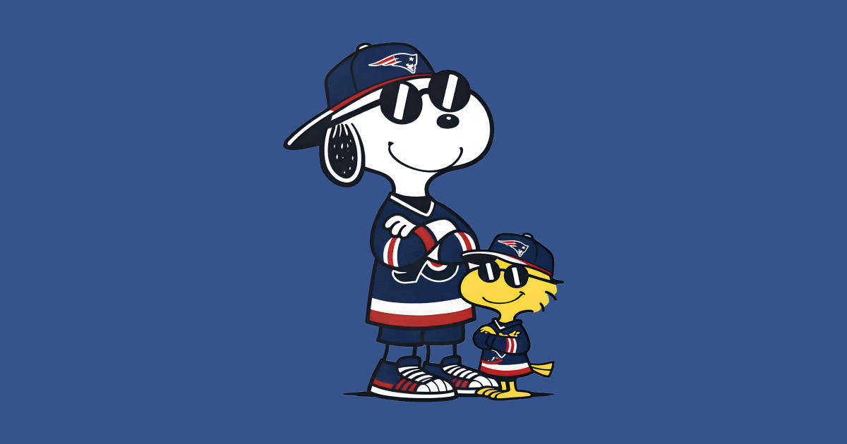 Snoopy and Woodstock New England Patriots Fans - New England Patriots ...