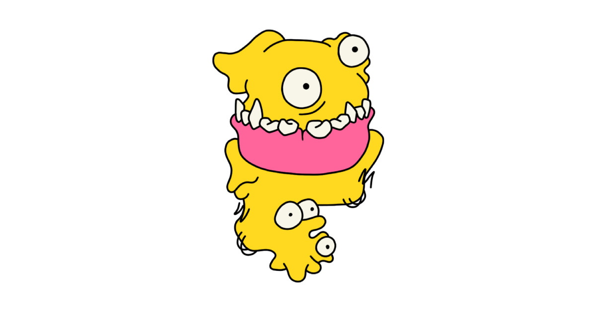 Strange Yellow Regurgitating Creature - Simpsons - T-Shirt | TeePublic