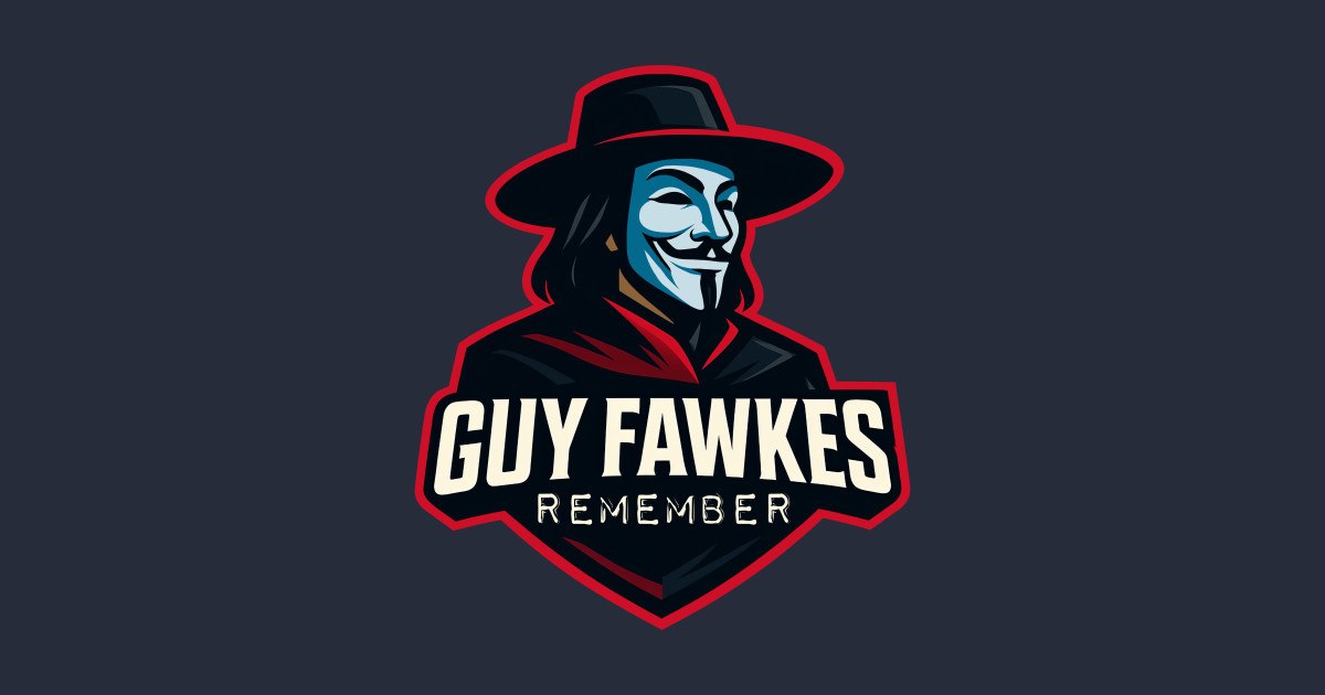 Guy Fawkes - 5th Of November - T-Shirt | TeePublic