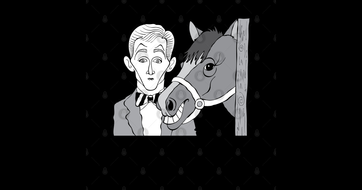 MR ED T-SHIRT FAN ART - Mr Ed Horse Sitcom - Sticker | TeePublic