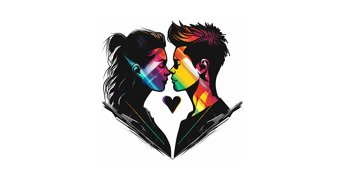 LGBTQIA Design Love LGBT Colors - Lgbtq Pride Month - T-Shirt | TeePublic