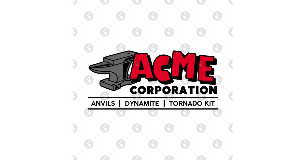 Anvils, Dynamite, Tornado kit. A. Corporation - Cartoons - T-Shirt ...
