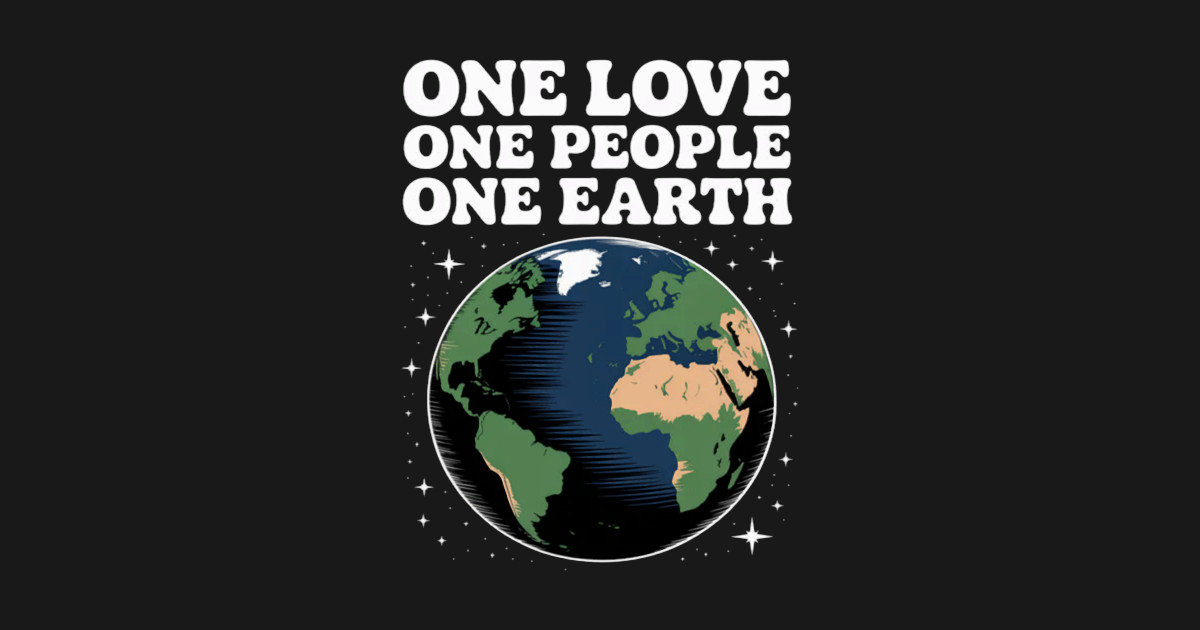 One Love One People One Earth Climate Change Earth Day Kids - Earth Day ...