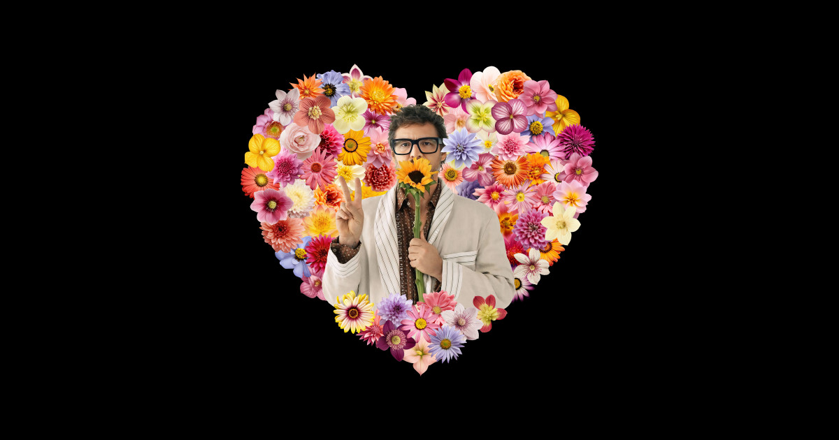 Pedro Pascal Spring Bouquet - Pedro Pascal - Sticker | TeePublic