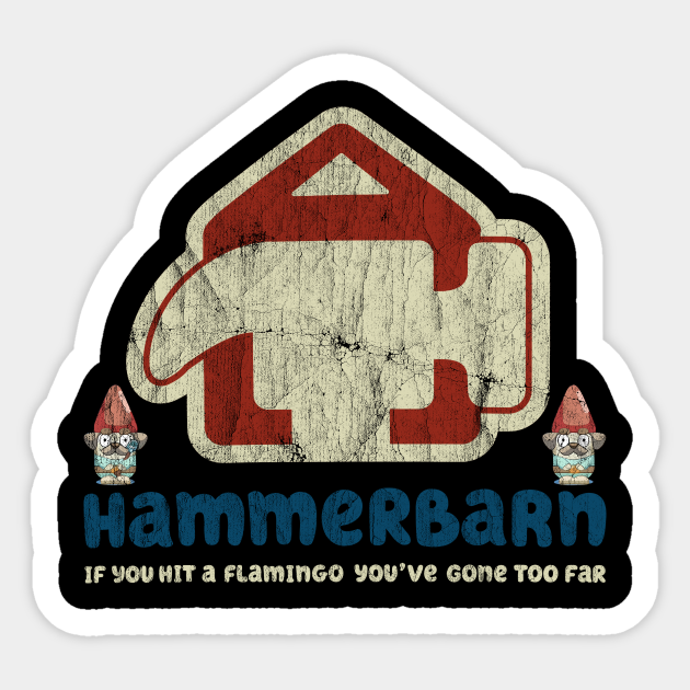 VINTAGE- Hammerbarn - Vintage - Sticker | TeePublic