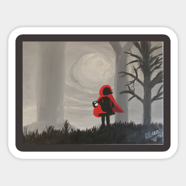 Red Riding Hood - Sk1d Rogu3 - Sticker | TeePublic