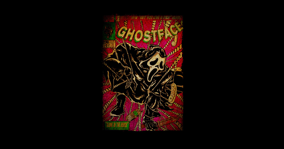 Ghostface Vintage Horror Poster - Vintage Horror - Posters and Art ...