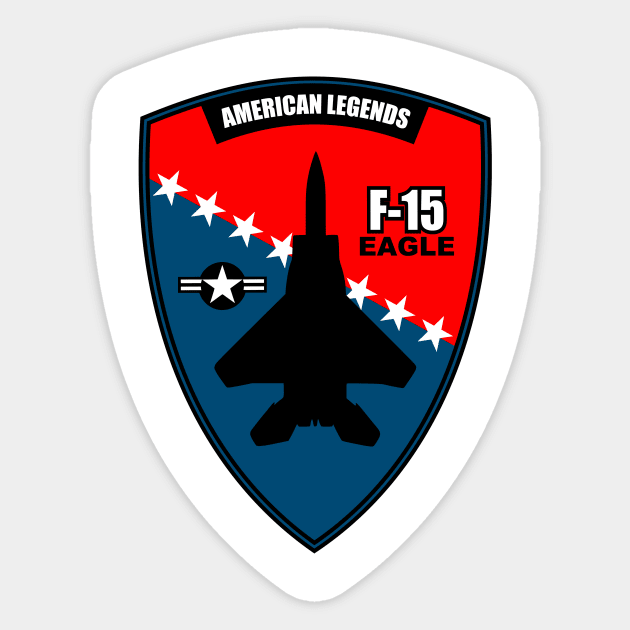 F-15 Eagle - Usaf F15 Eagle - Sticker | TeePublic