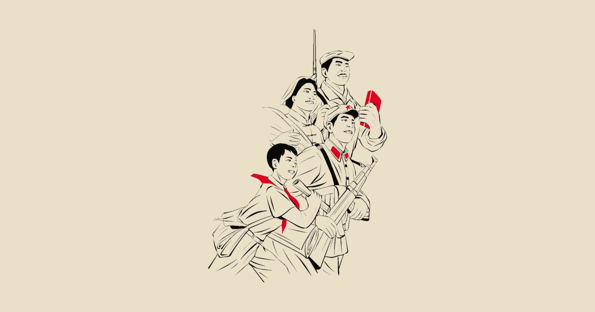 Chinese army and forces beautiful digital art, gift in traditional ...