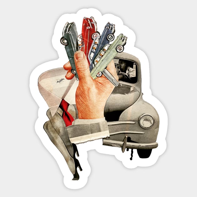 Wheelin and dealing - Cars - Sticker | TeePublic