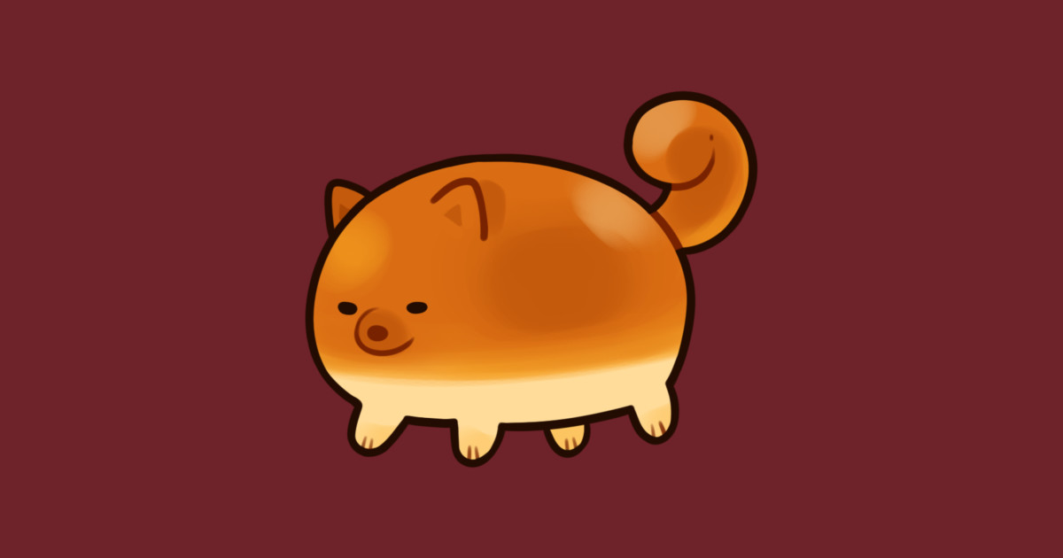 Bread Doggo - Round Boi - Dog - T-Shirt | TeePublic