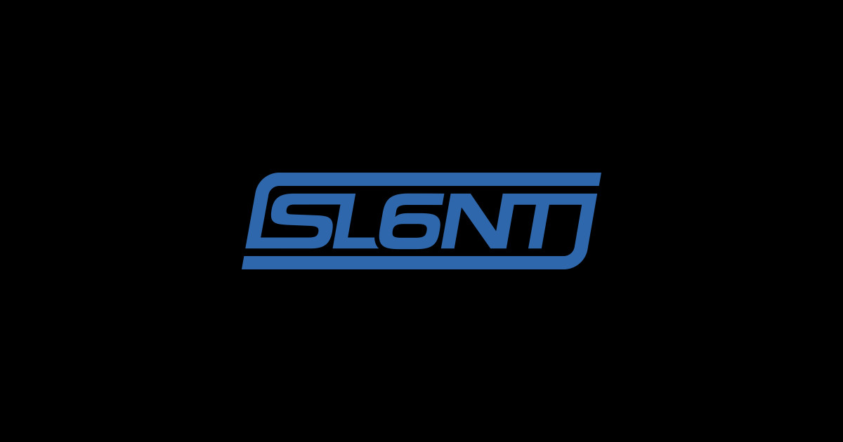 Slant 6 Icon (Blue) - Slant 6 - Sticker | TeePublic