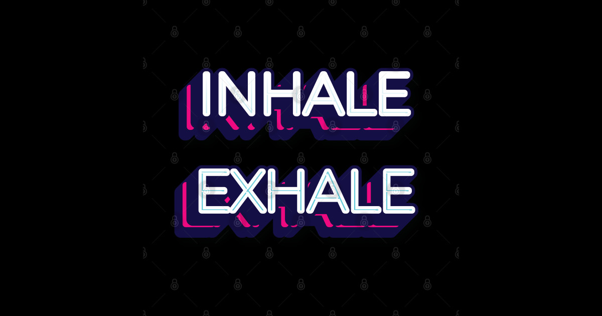 INHALE EXHALE || YOGA DESIGN - Inhale Exhale - Phone Case | TeePublic
