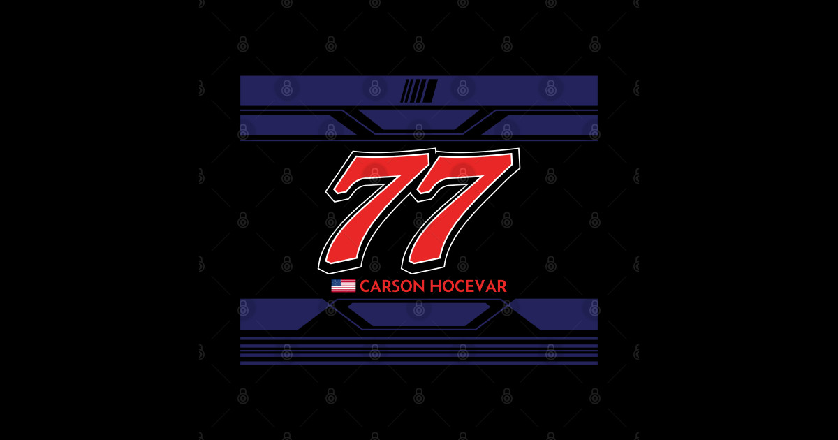 Carson Hocevar #77 2025 NASCAR Design - Carson Hocevar - Posters and ...
