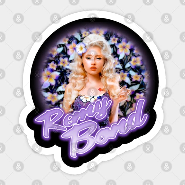 Remy Bond - Purple Theme - Musician - Sticker | TeePublic
