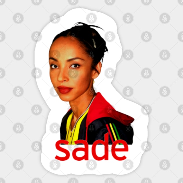 90s Sade Adu - Sade Adu - Sticker | TeePublic