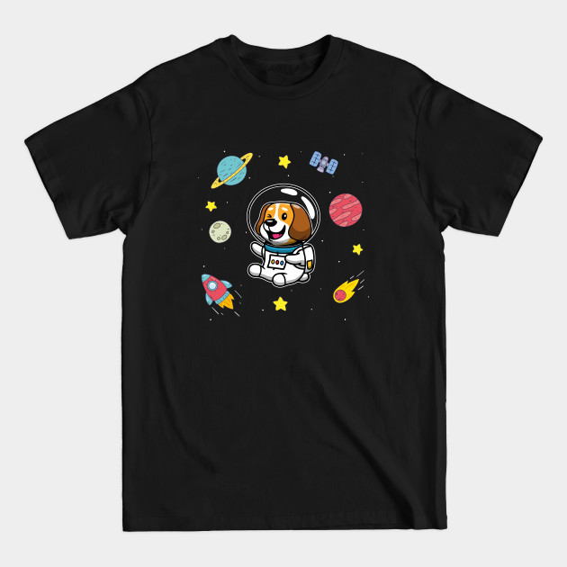 Space Dog - Space Dog - T-Shirt sold by Garry Hull | SKU 1886594 | 70% ...