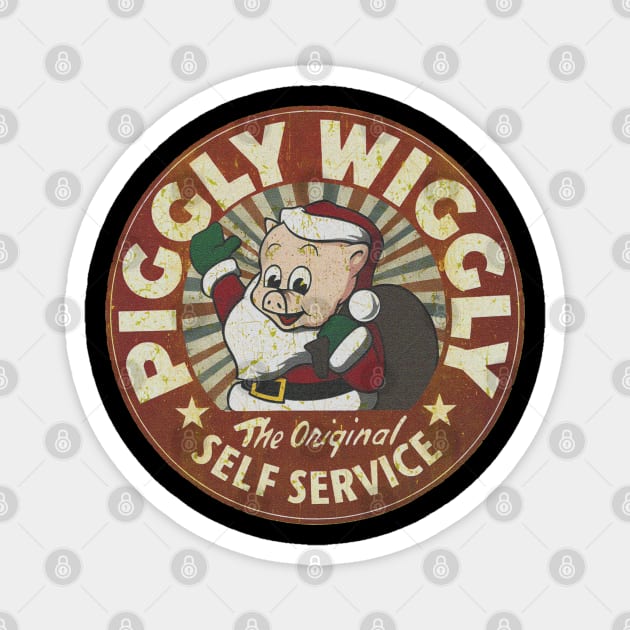 Piggly Wiggly Graphic Design - Piggly Wiggly - Magnet | TeePublic