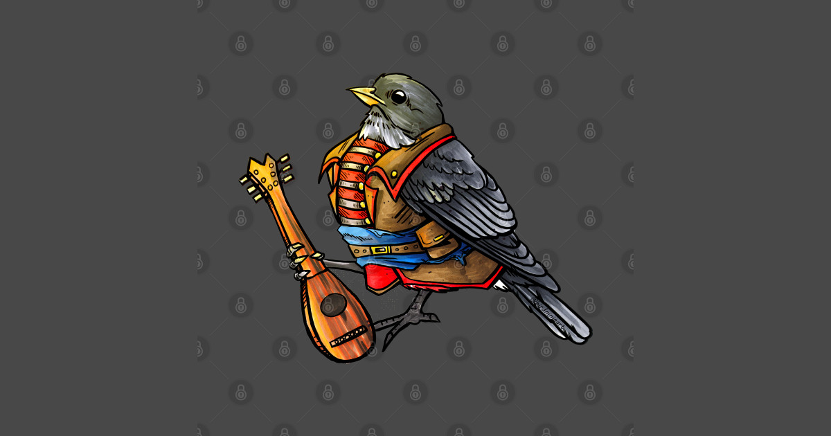 Robin Bard - Dnd - T-Shirt | TeePublic