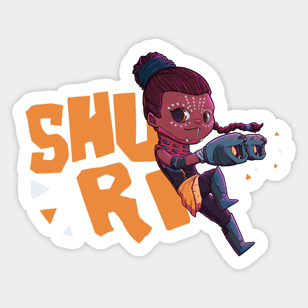 Shuri - Black Panther - Sticker | TeePublic