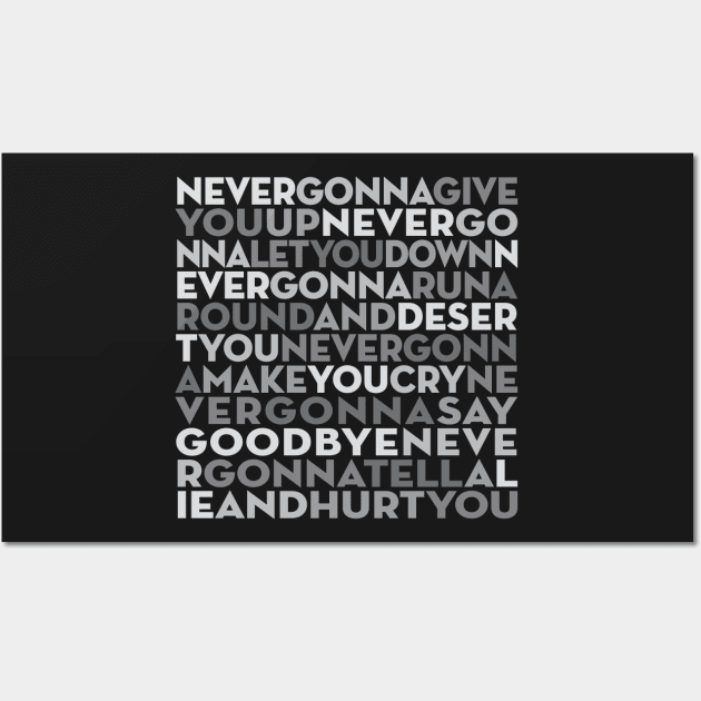 Rickroll (Never Gonna Give You Up) v.3 - Rick Astley - Posters and Art ...