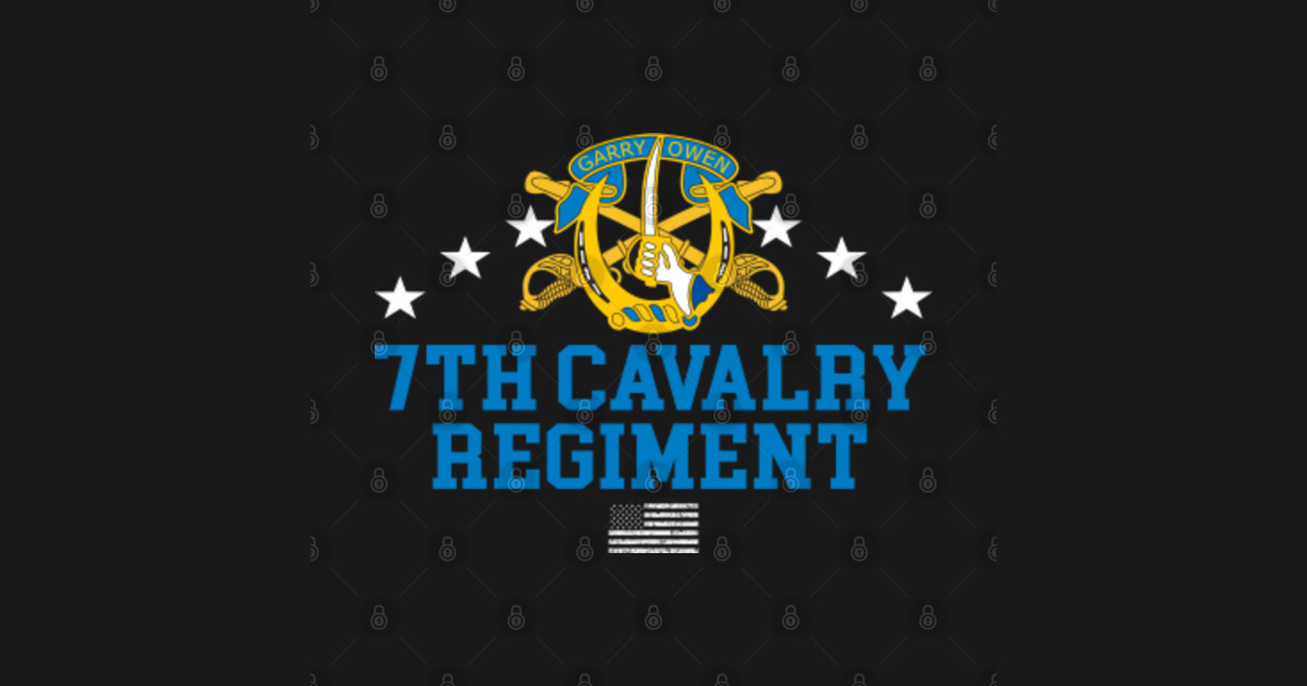 US Army 7th Cavalry Regiment - 7th Cavalry Regiment - Kids T-Shirt ...