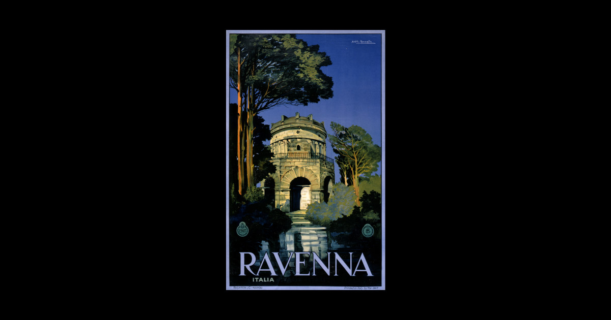 Vintage Travel Poster Italy Ravenna Italia - Ravenna City - Posters and ...