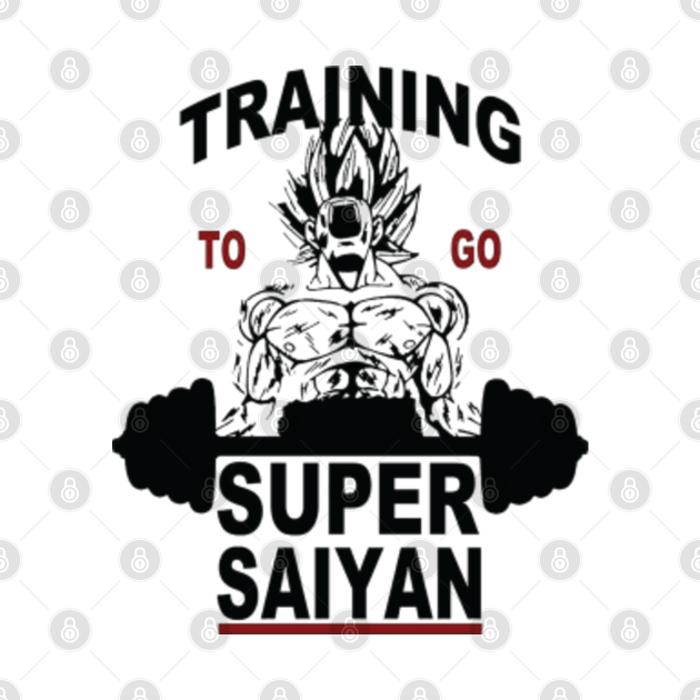 Training To Go Super Saiyan Dragon Ball T Shirt Teepublic