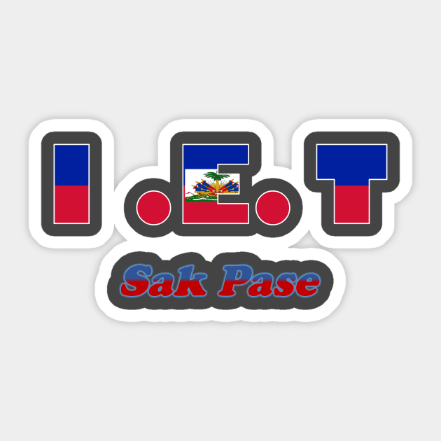 I.E.T. Ayiti Sak Pase Haitian Flag Colors - Iet Ayiti Sak Pase Haitian ...