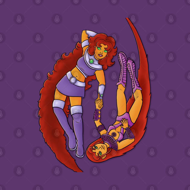 Costume Swap - Starfire - Teen Titans - T-Shirt | TeePublic