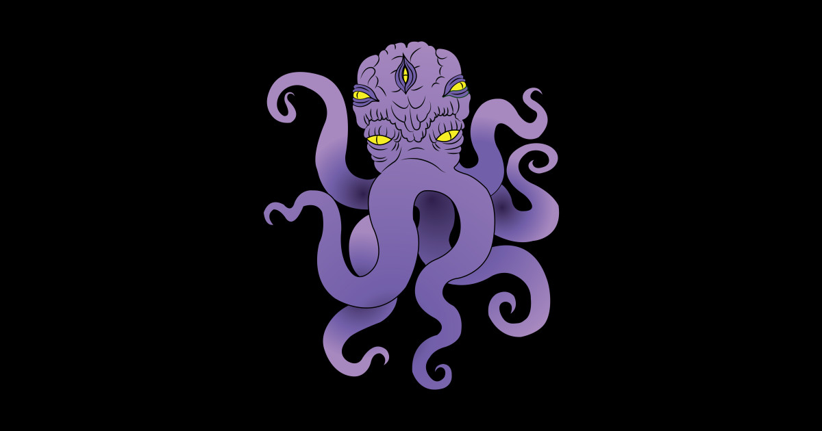 The Mind Flayer - Illithid - Sticker | TeePublic