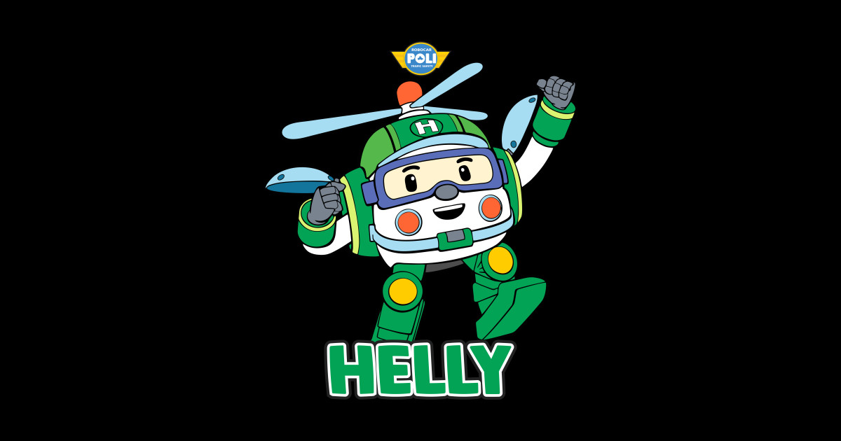 HELLY ROBOCAR POLI - Robocar Poli - Sticker | TeePublic