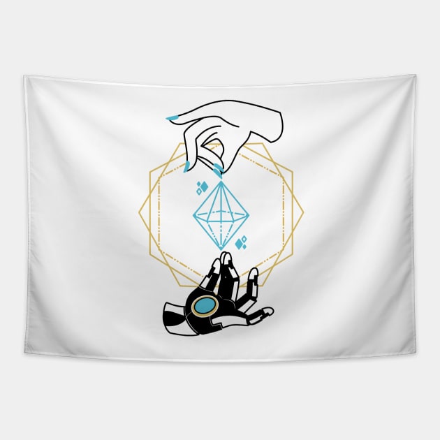 Symmetra Tarot - Overwatch - Tapestry | TeePublic