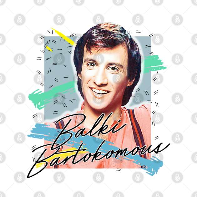 Balki Bartokomous / 1980s Aesthetic Fan Art Design - Balki - T-Shirt ...