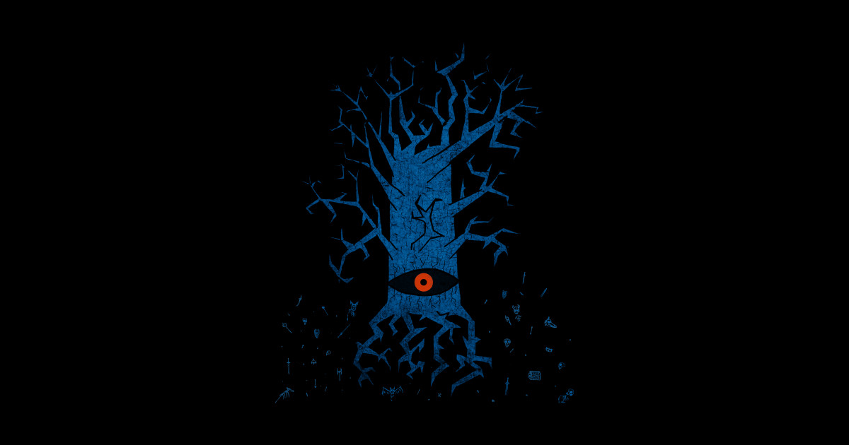 All-seeing Tree - Rpg - Sticker | TeePublic
